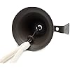 Amazon.com: Black Hanging Dinner Bell with Outdoor Mount, Indoor Use ...
