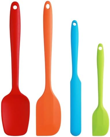 Amazon.com: Silicone Spatula Turner Set,3-Pack Spatula Set,600°F Heat ...