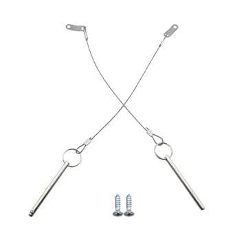 Amazon.com: TAODAN 2PCS Steel Ball Quick Release Clevis Pin 80mm Long ...