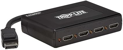 Amazon.com: Tripp Lite DisplayPort to HDMI Adatper, 4 Monitor Display ...