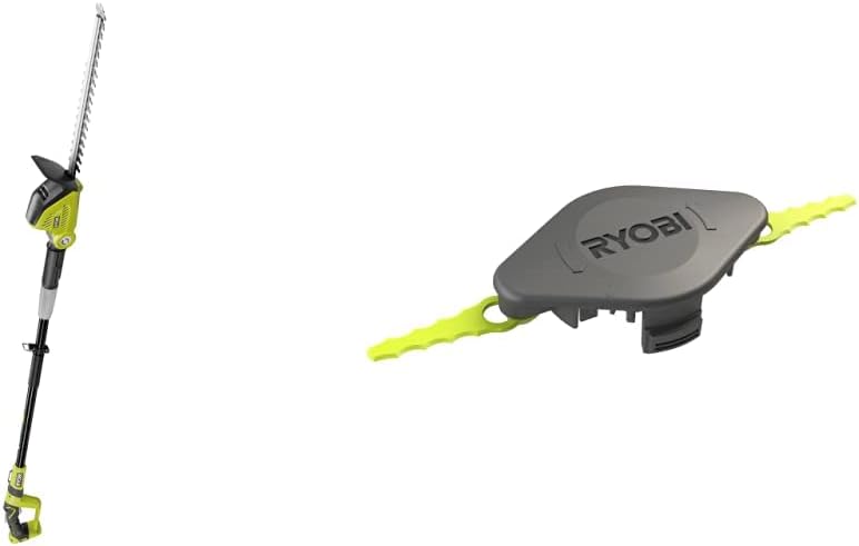Ryobi ONE+ 18V OPT1845 Cordless Pole Hedge Trimmer, 45cm Blade (Body ...