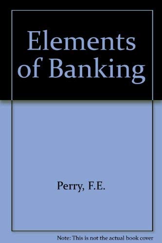 Buy Elements of Banking Book Online at Low Prices in India | Elements ...