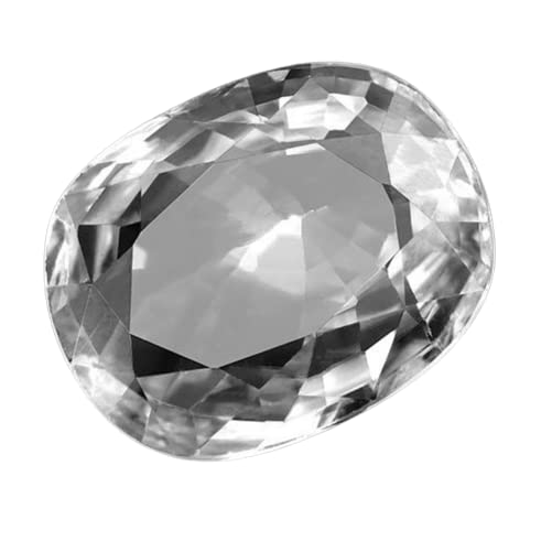 Astro Cart White Zircon Gemstone 4 Rati/ 3.65 Carat Zircon Stone ...