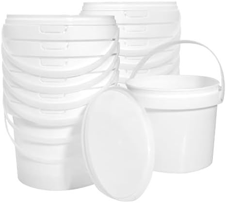 Amazon.com: ePackageSupply 1 Gallon Food Grade Freezer Safe Round ...