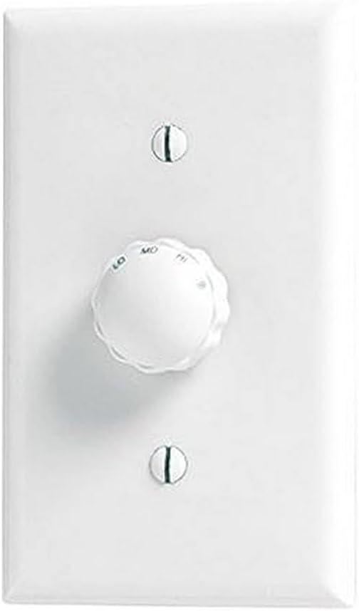 Hunter Fan Company, 27180, Three-Speed Stepped Wall Control White ...