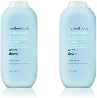 Amazon.com : Method Body Wash, Wind Down, Paraben and Phthalate Free, 18 oz (Pack of 2) : Beauty ...