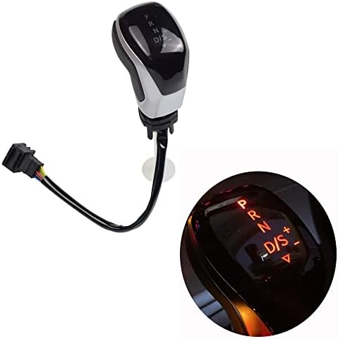 Amazon.com: Somivo Chrome Matte with Leather Shift Knob Gear Side Cover for VW Golf 6 7 R GTI ...