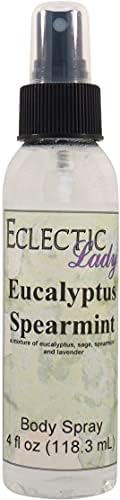 Amazon.com : Eclectic Lady Eucalyptus Spearmint Body Spray, 4 ounces ...