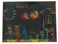 Amazon.com: Scratch Art Multi-Color Paper - 50 Sheets : Toys & Games