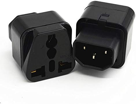 Amazon.com: IEC C14 to Universal Female AU US UK EU C13 &1 (2in1 ...