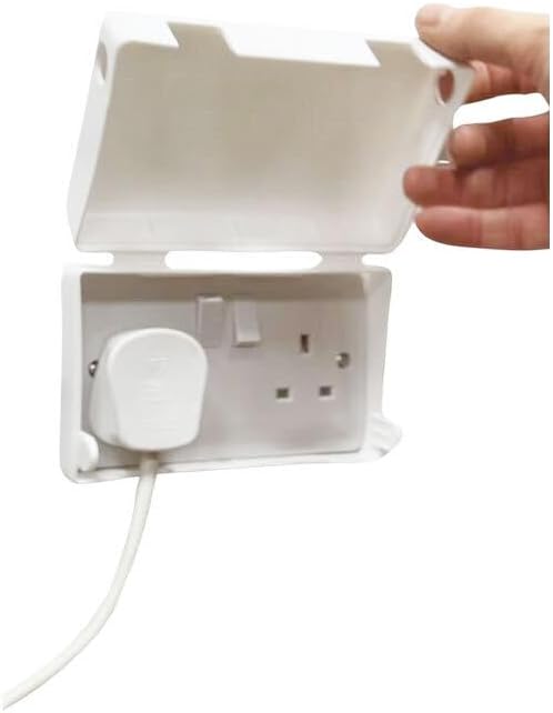 BabySecurity Electric Plug Socket Cover (1 Pack, Double) Prevents ...