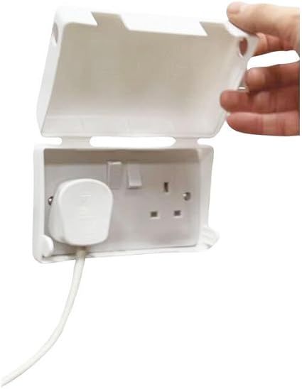 BabySecurity Electric Plug Socket Cover (1 Pack, Double) Prevents ...