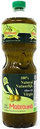 Amazon.com : Mabrouka Moroccan Virgin Olive Oil, (34 Fl Oz / 1 Liter ...