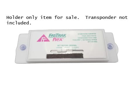 Fastrak Flex toll tag transponder holder with suction cup (white, 3d ...