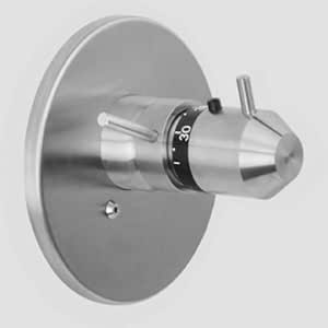 KWC K.20.VB.60.700A99 Vesuno Stainless Steel 1/2in. Thermostatic Valve Trim Kit Stainless Steel ...