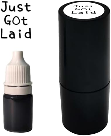 Amazon.com: Just Got Laid Stamp for Fresh Eggs,with a Bottle of ...