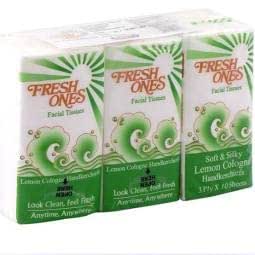 Fresh ones Pocket Tissues 3 ply 10 N x 6 = 60 sheets each pack - Pack ...