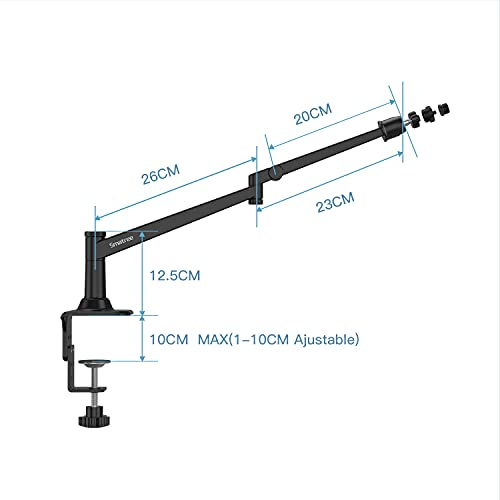 Snapklik.com : Smatree Mic Arm Desk Mount For Shure SM7B/SM58/MV7 ...