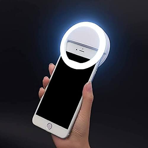 MAGBHA Portable LED Ring Selfie Light for All Smartphones | Tablets ...