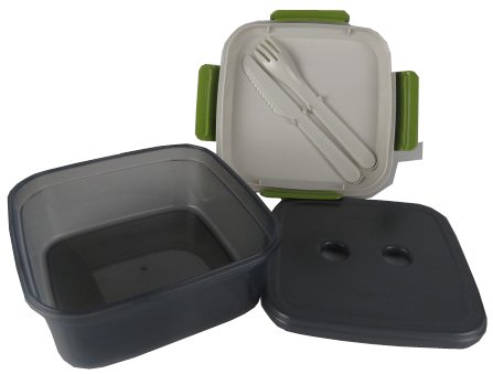 Buy Sazon Sandwich Container with Utensils, 44oz Online at Low Prices ...