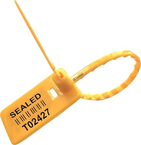 TIESEAL Container Seal Tag Plastic Security Seals One Time Lock OTL ...