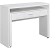Amazon.com: Pemberly Row Console/Sliding Desk with Drawer and Riser in ...