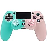 Amazon.com: RALAN Pink Controller Skins for PS4, Silicone Controller ...