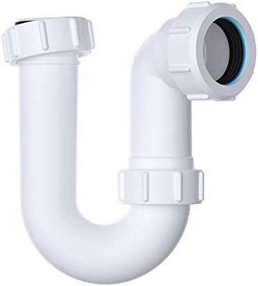 1¼" 32mm Swivel Sink U Bend P Trap Waste 75mm WTP 3276 : Amazon.co.uk ...