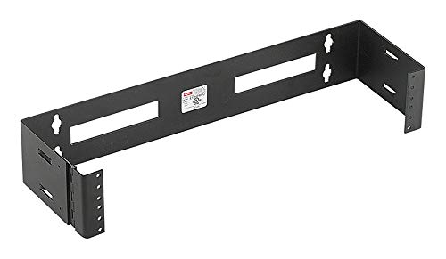 Amazon.com: Hoffman E19HPM2U Hinged Wall-Mount Panel, 2U, Steel, 19 ...