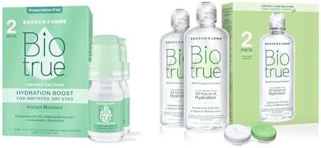 Amazon.com: Biotrue Hydration Boost Drops, Soft Contact Lens Friendly for Irritated and Dry Eyes ...