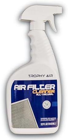 Amazon.com: Trophy Air HVAC Filter Cleaner 32 Oz Spray Bottle Filter ...