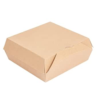 50 Units – Lunch Box, Paperlock 'Thepack' 220 g/m2 21 x 20.5 x 8 cm ...