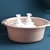Amazon.com: Round Plastic Wash Basin, Wash Basin, Plastic Round ...