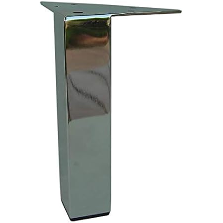 Amazon.com: 16" Modern Chrome Furniture Legs, Coffee Table Legs ...