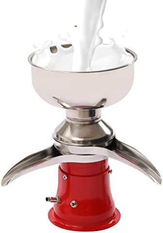 Amazon.com: Milk Cream Separator, 304 Stainless Steel Electric Cream ...