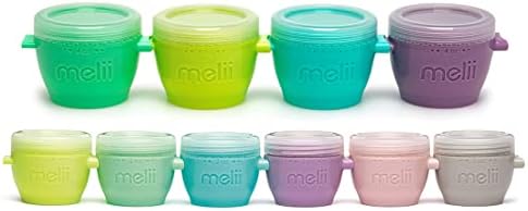 Amazon.com: Finorder Set of 6 100% Silicone Baby Food Storage ...