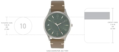 Fastrack Tripster Analog Green Dial Men's Watch-3237SL01/NP3237SL01 ...