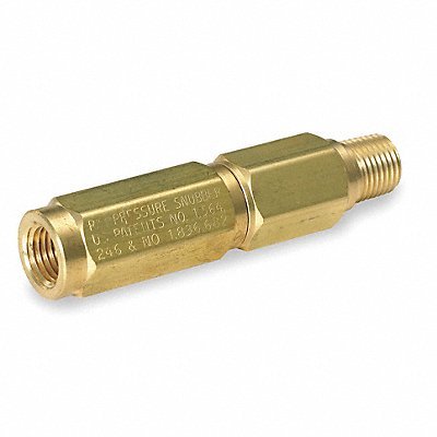 Amazon.com: Snubber, Pressure, Piston, 1/2 in, Brass : Industrial ...