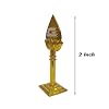 Murugan Vel | Metal Vel for Golden Colour | Dashboard Collection | Om ...