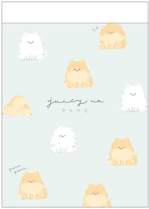 Amazon.co.jp: カミオジャパン ジューシーな ミニメモ ポメ めも メモ帳 メモ紙 メッセージ 175181 : 文房具・オフィス用品