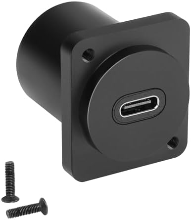 Amazon.com: HangTon 2pack USB C Type-C Panel Socket Coupler Adapter ...