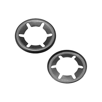 uxcell M16 Internal Tooth Starlock Washer, Push On Lock Washer Locking ...
