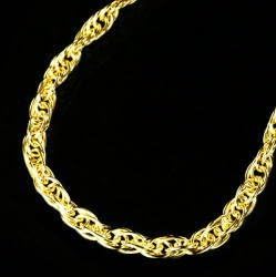 Amazon | [ピンプコード]Pimp Code シルバーイエローゴールドルースロープ ネックレス 45cm | ネックレス 通販