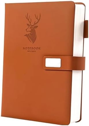 Amazon.com : BSHITWO Refillable Notebook, Thick Lined Journal - 320 ...