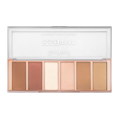 Buy Maxtouch DW 6 Colour Face Palette for Makeup Pigmented and Long ...