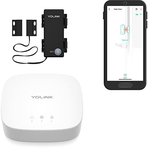 Amazon.com: YoLinK LoRa Smart Door Sensor Starter Kit: 1/4 Mile Open ...