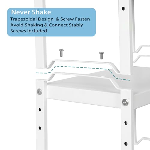 Snapklik.com : 2 Pack Expandable Cabinet Countertop Shelves, Stackable ...