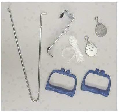 DMI Shoulder Arm Exercise Pulley Set, 660-2030-0000, Plastic Grips - 1/Each