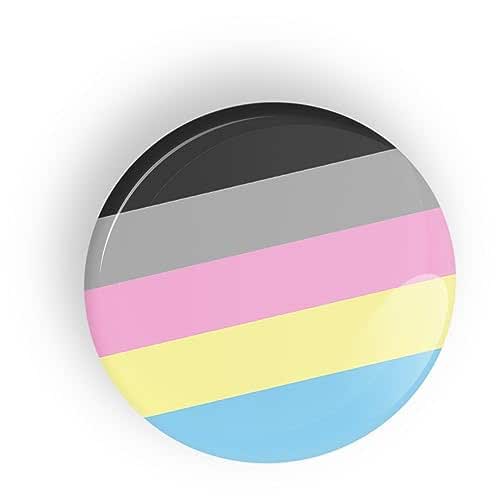 Polygender Pride Flag pin badge button or fridge magnet LGBT LGBTQ ...