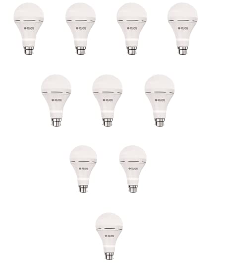 Buy Polycab Aelius Energy Saving Emergency 9W LED Bulb (Pack Of10 ...